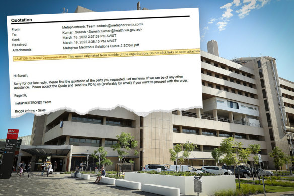 ‘Devious’ Perth hospital engineer sacked after CCC probes invoicing scam