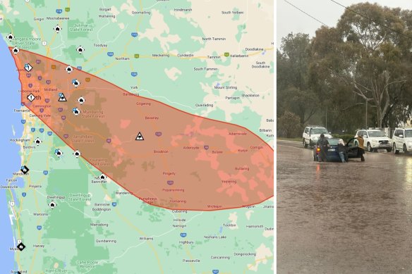 Perth weather: Thunderstorm warning for Perth