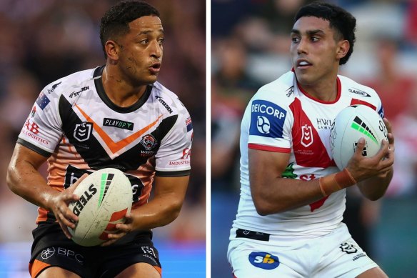 NRL 2023: Wests Tigers’ Brandon Wakeham opens up on Tyrell Sloan eye ...