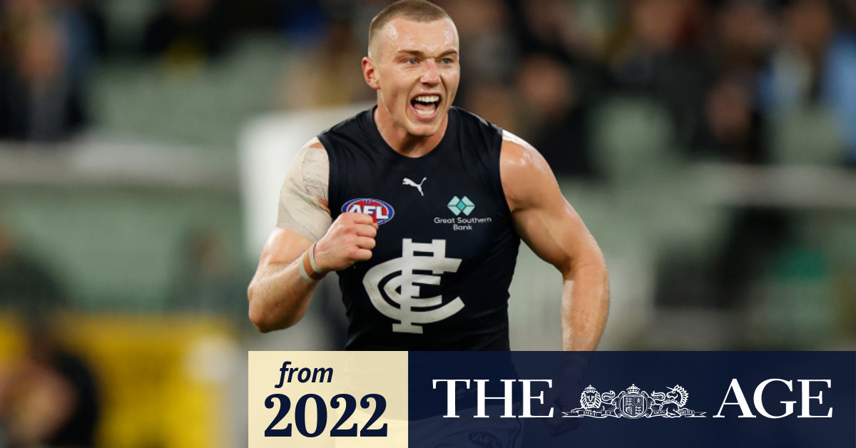 AFL 2022: Medal man: Patrick Cripps joins Bruce Doull, John Nicholls in ...