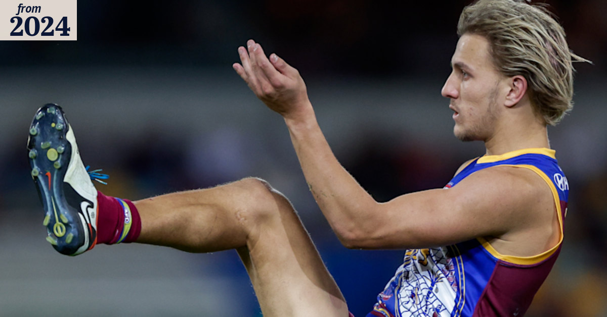 AFL 2024: Brisbane Lions’ Kai Lohmann says ‘stay tuned’ for more goal ...