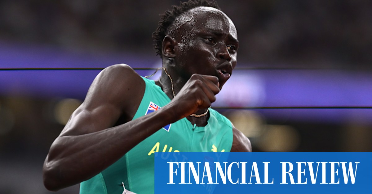 Gout Gout places third in 200m heat at the Tokyo World Athletics ...