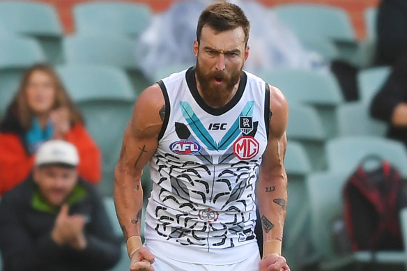 AFL 2020: Port Adelaide Power's Charlie Dixon regains love for footy ...
