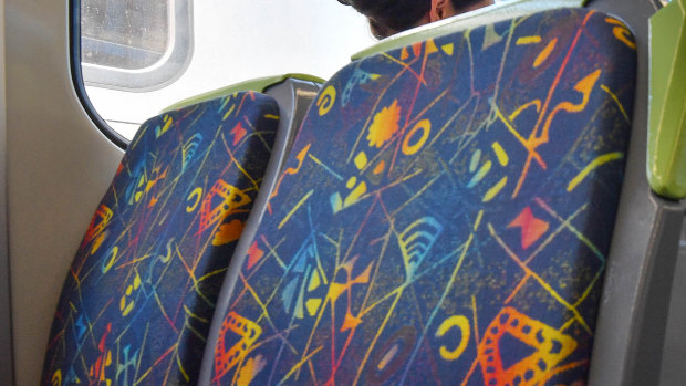 No more sad streamers: the redesign of Melbourne's garish train seats