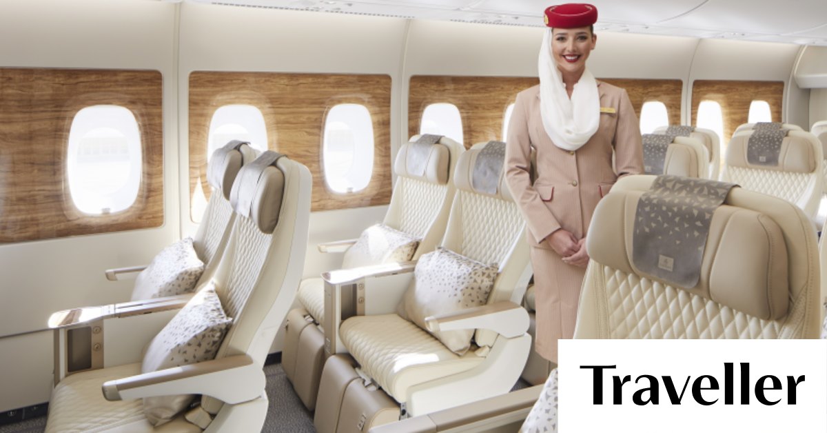 Emirates’ new superjumbo seats touch down in Melbourne