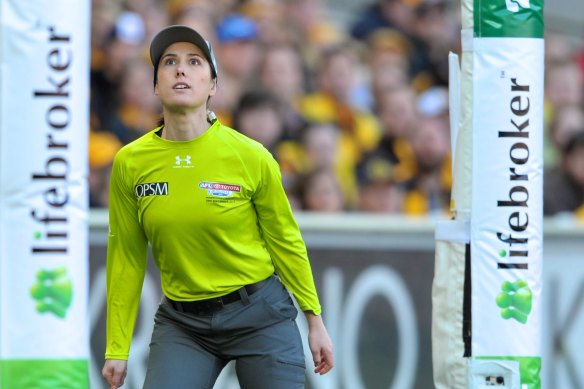 AFL 2024: Goal umpire Chelsea Roffey to reach 300-game milestone in ...