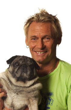Damien Lovelock: Celebrated rocker, TV personality and lover of pugs