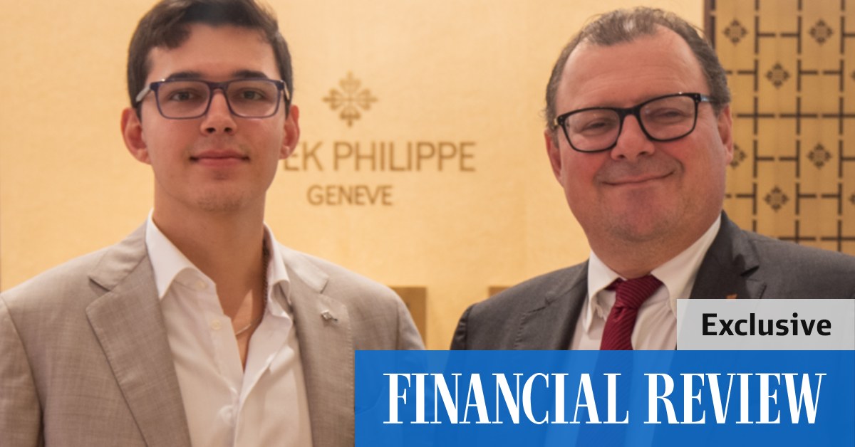 Patek Philippe president Thierry Stern and his son Adrien discuss the ...