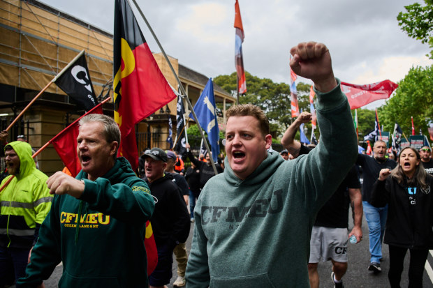 CFMEU national construction boss Zach Smith vows to push Labor on ...