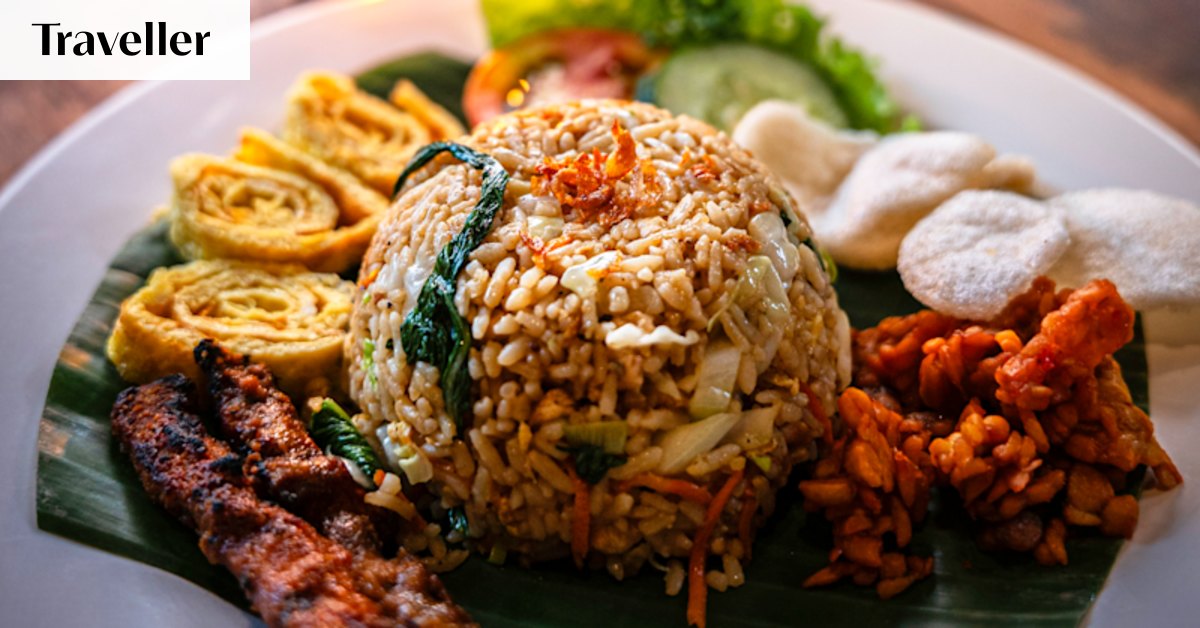 This Indonesian national dish had a brief claim to fame in Aussie culture