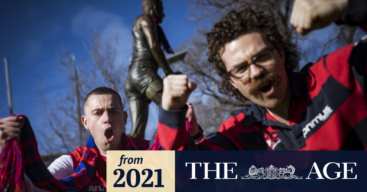 AFL grand final 2021: Melbourne Demons supporters celebrate victory at ...