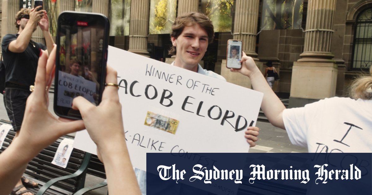 Jacob Elordi lookalike contest: ‘the only one who’s tall’ crowned winner