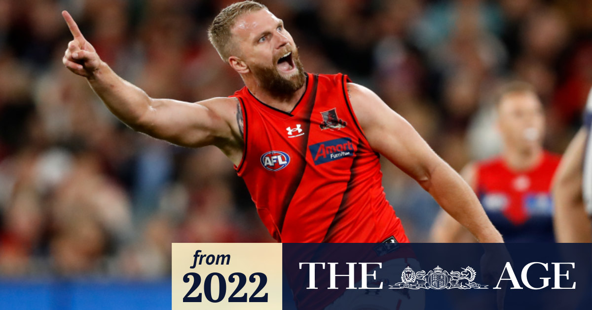 AFL 2022: Jake Stringer, Zach Merrett train in bid to play for Essendon ...