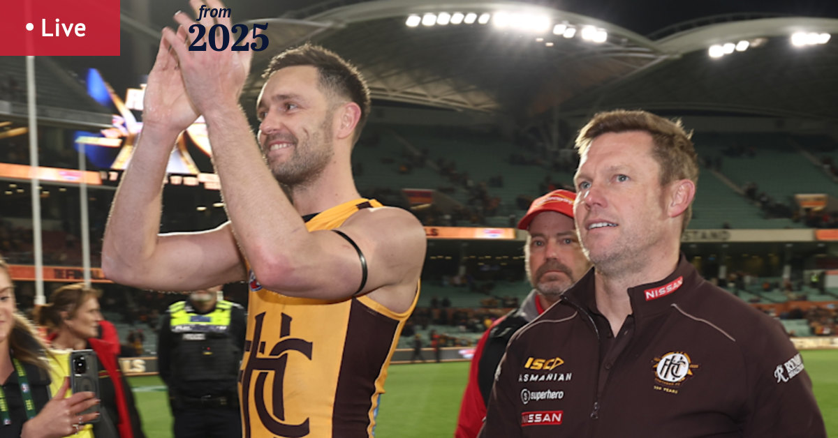 Adelaide Crows vs Hawthorn Hawks: Follow AFL finals week 2 semi final 1 ...