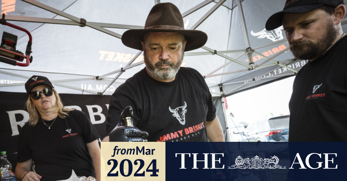 High steaks competition at Meatstock competitive barbecuing festival in ...