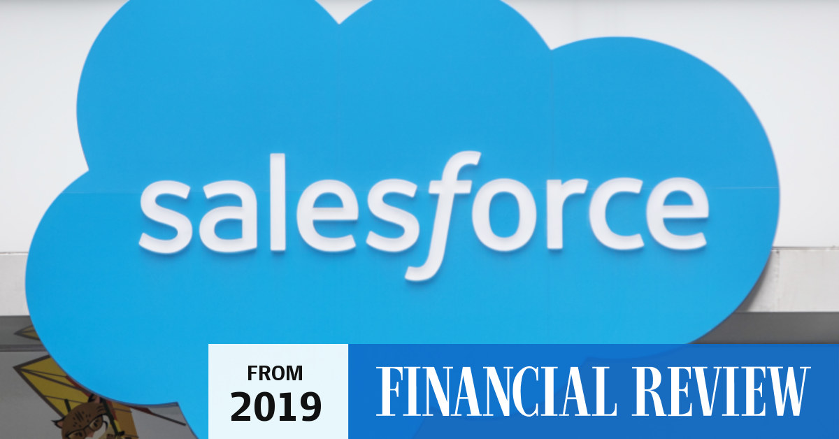 Salesforce makes an open banking move