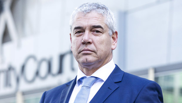 Assault victim's dad takes on cops over claim he was threat to officer