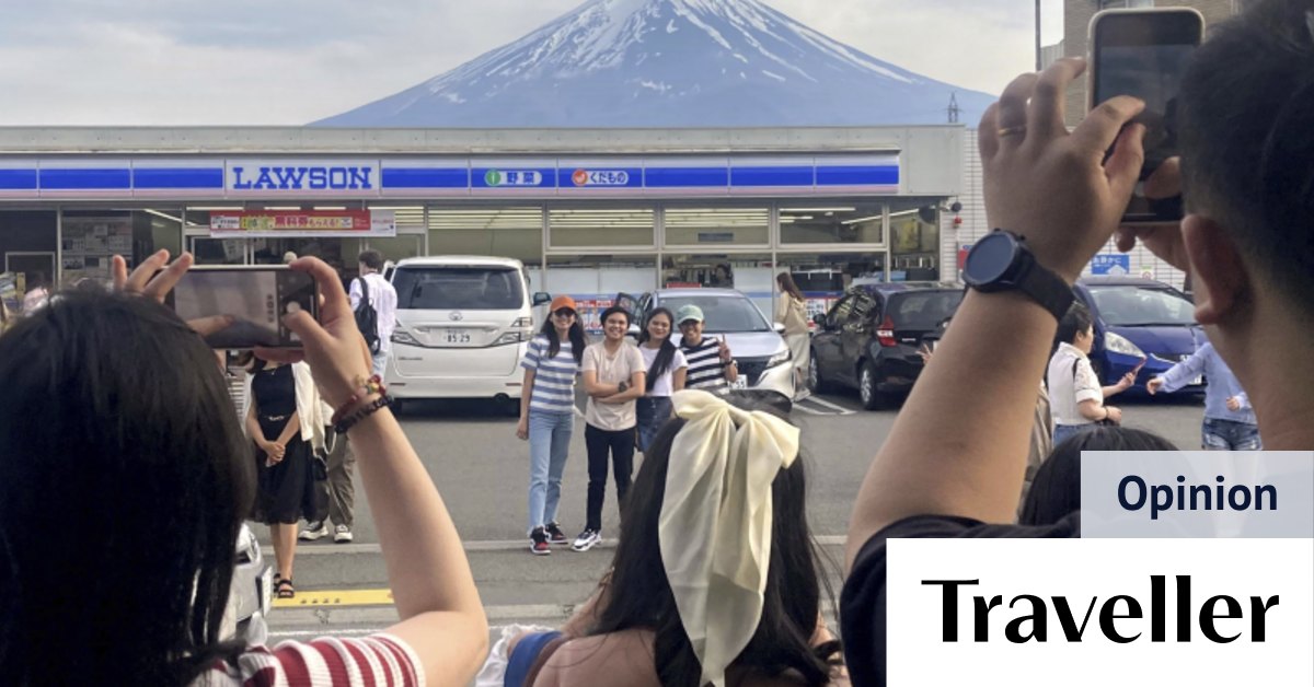 Overtourism in Japan: View of Mount Fuji blocked in latest problem ...