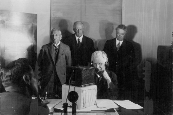 From the Archives, 1930: Australia linked to Britain by wireless telephone