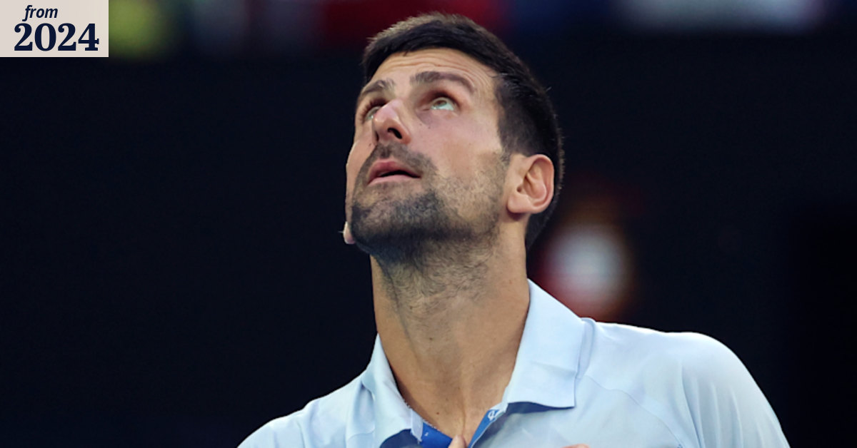 Australian Open 2024: Novak Djokovic can’t catch a break but still ...