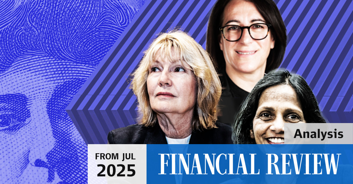 Harvey Norman’s Katie Page, Macquarie’s Shemara Wikramanayake and Sigma ...