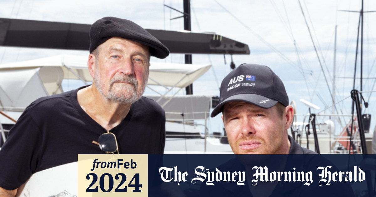 Tom Slingsby sits for the Archibald ahead of Sydney chapter of SailGP