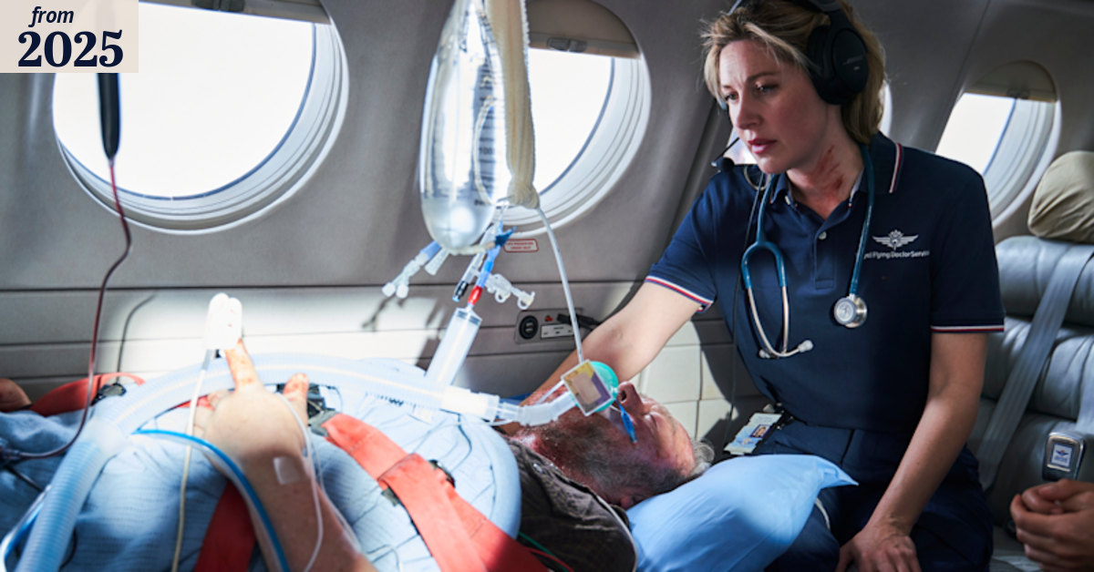 RFDS: Emma Hamilton on playing a doctor in the outback medico drama