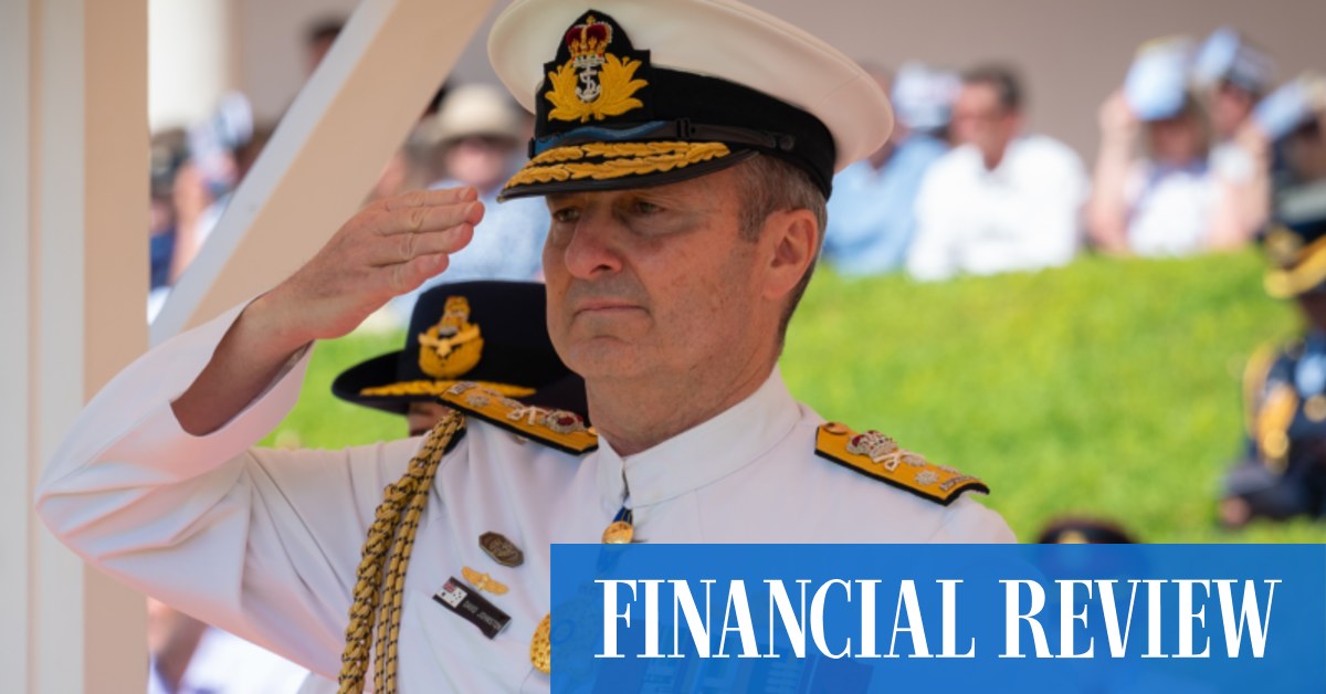 Australian Defence Force: Vice Admiral David Johnston named new Defence ...