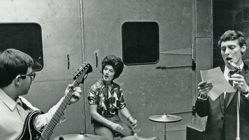 First female drummer in band to top charts