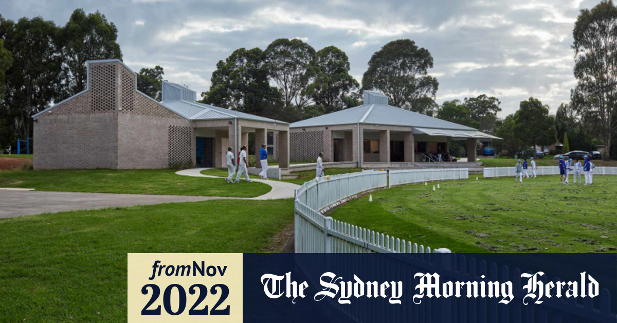 Cricket clubhouse celebrates community design brick by brick