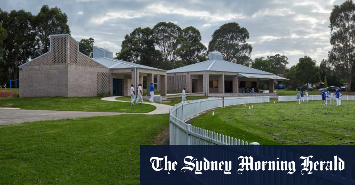 Cricket clubhouse celebrates community design brick by brick
