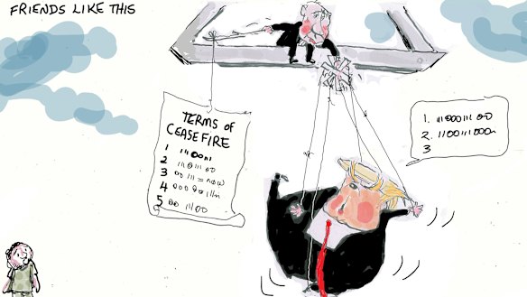 The latest illustrations from artist Alan Moir