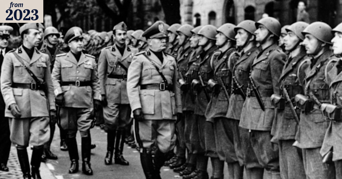 benito mussolini execution method