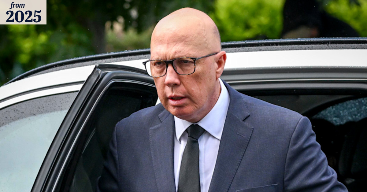 Negative Peter Dutton drags the country backwards