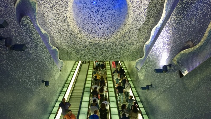 The world's most beautiful metro stations