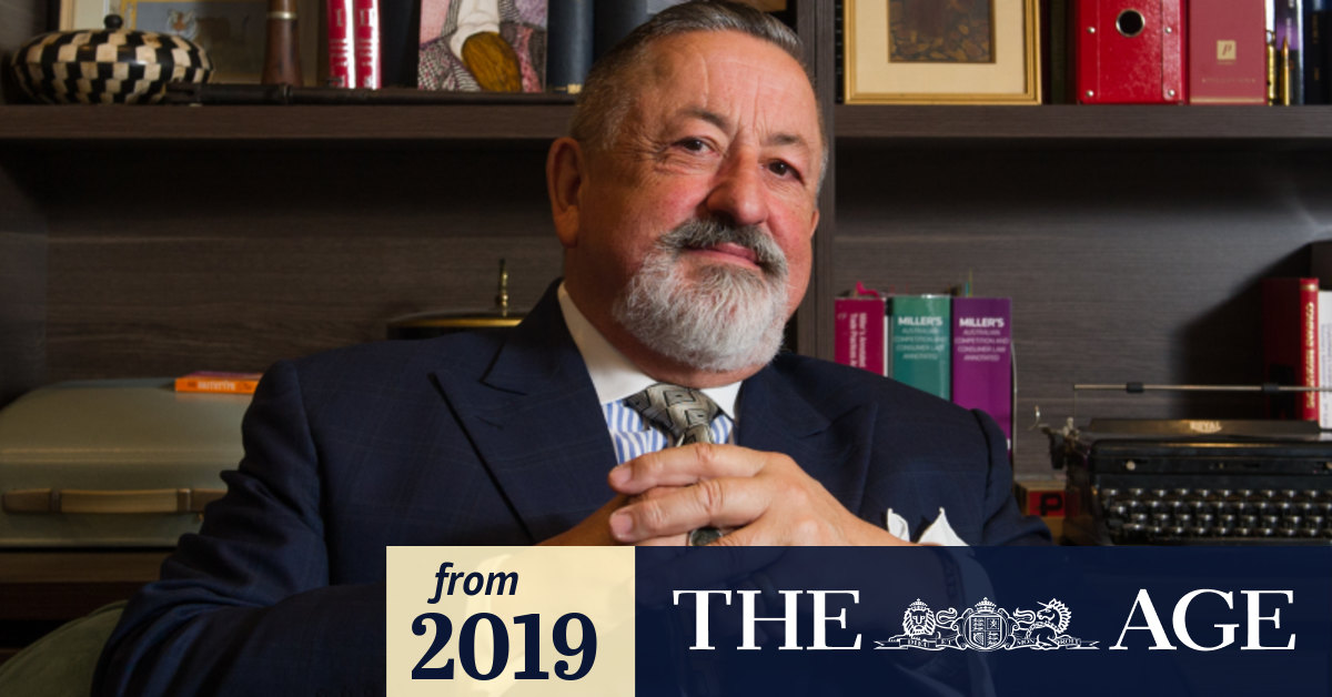 Barrister Jack Pappas hates to lose