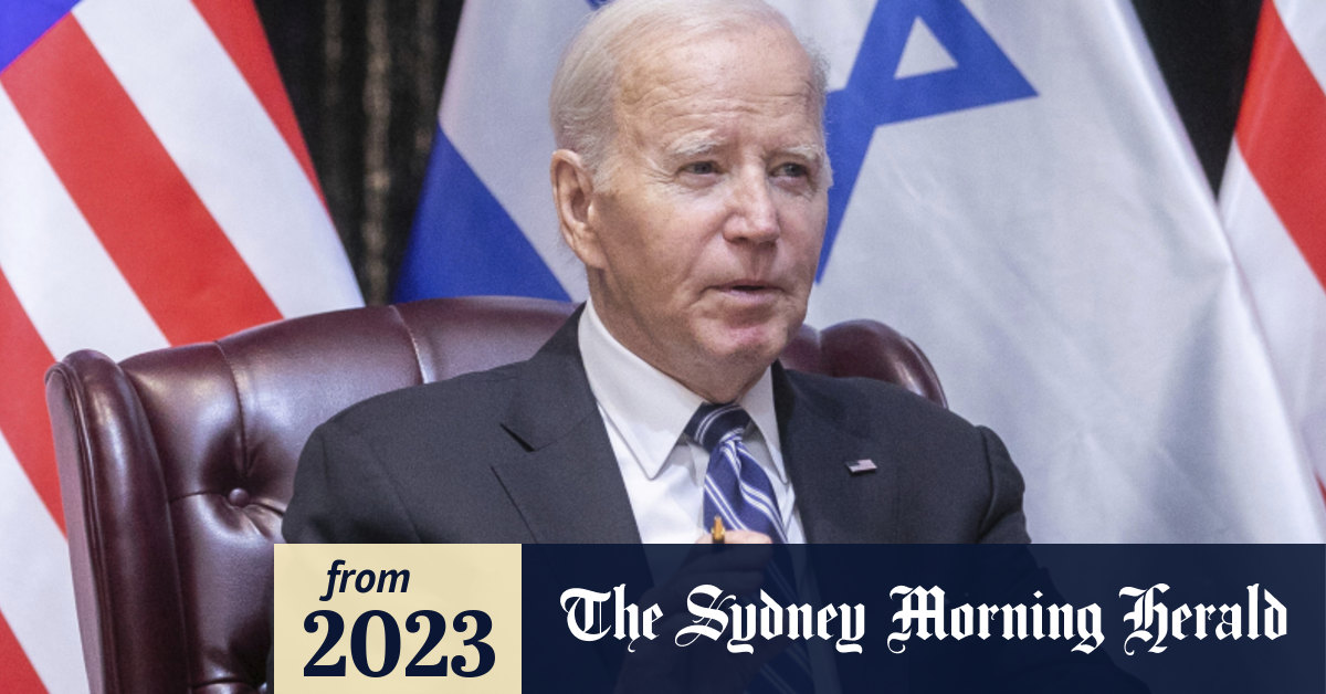 Biden draws a line in the sand