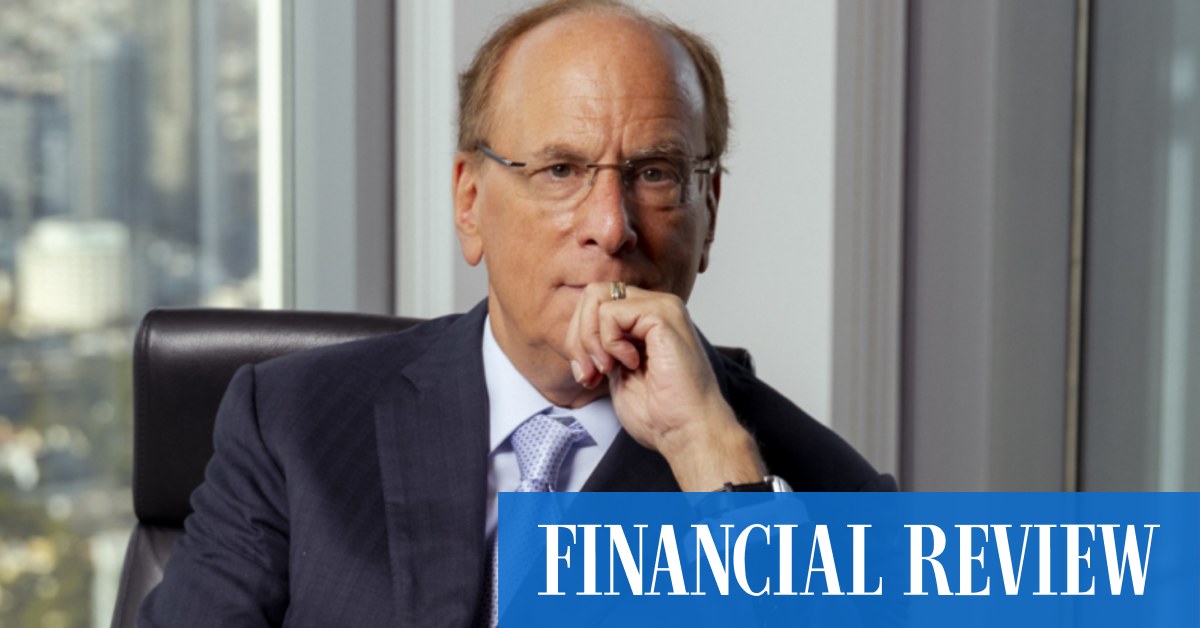 How BlackRock’s Larry Fink became the woke face of capitalism