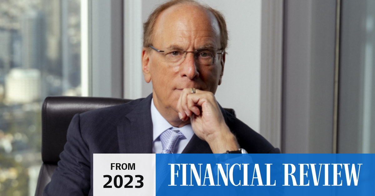 How BlackRock’s Larry Fink became the woke face of capitalism