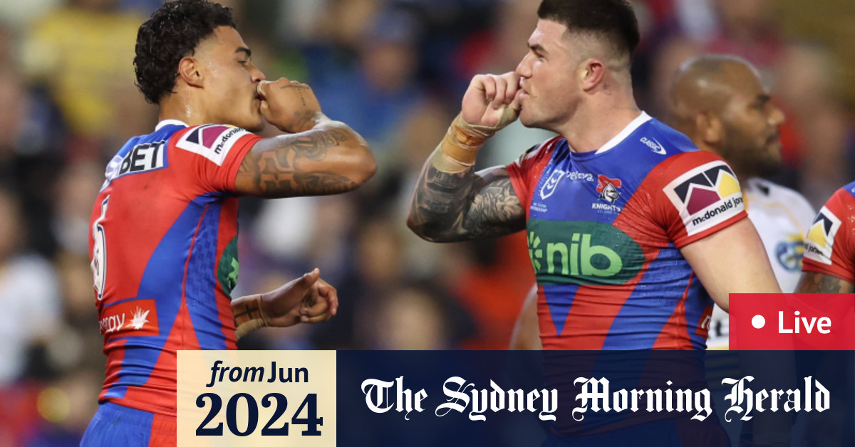 NRL 2024 round 17 LIVE updates: Newcastle Knights v Parramatta Eels ...