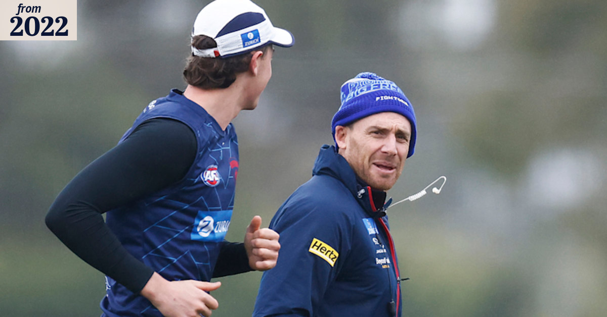 AFL 2022: Melbourne Demons coach Simon Goodwin says Steven May, Jake ...