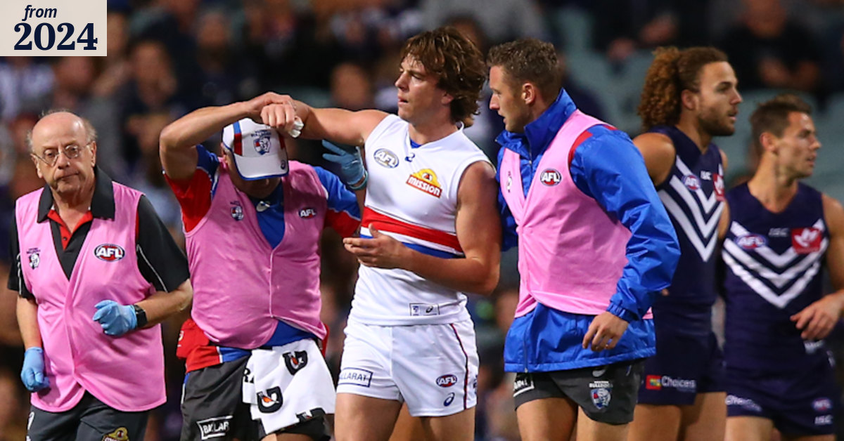 AFL24: Totally incapacitated Western Bulldogs premiership player Liam ...