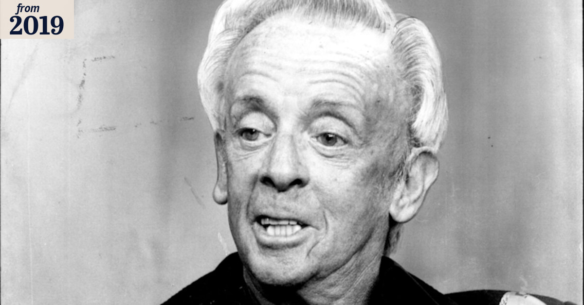 From the Archives, 1976 : Sir Robert Helpmann bows out, full of fire