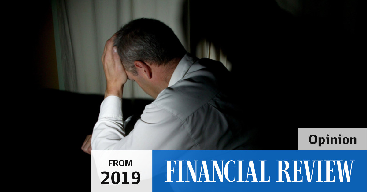 Whitewashing the truth of why men kill themselves