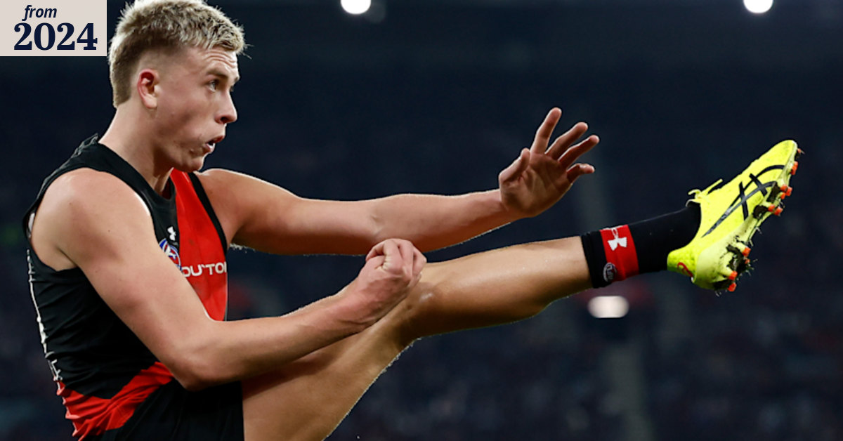AFL 2024: The signs pointing to Essendon Bomber Nate Caddy as a future star