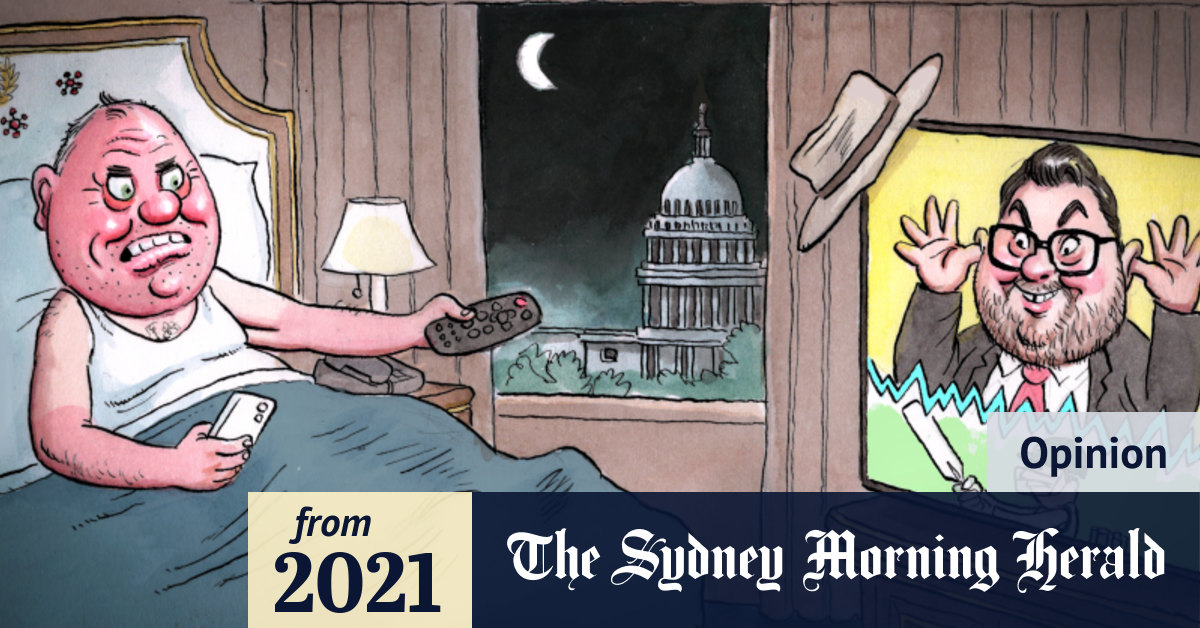 Barnaby Joyce laid up in Washington by saboteurs and COVID