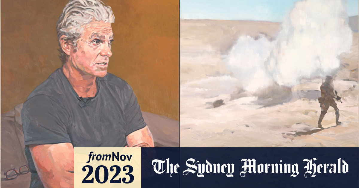 Portia Geach prize 2023: Portrait of whistleblower David McBride by ...