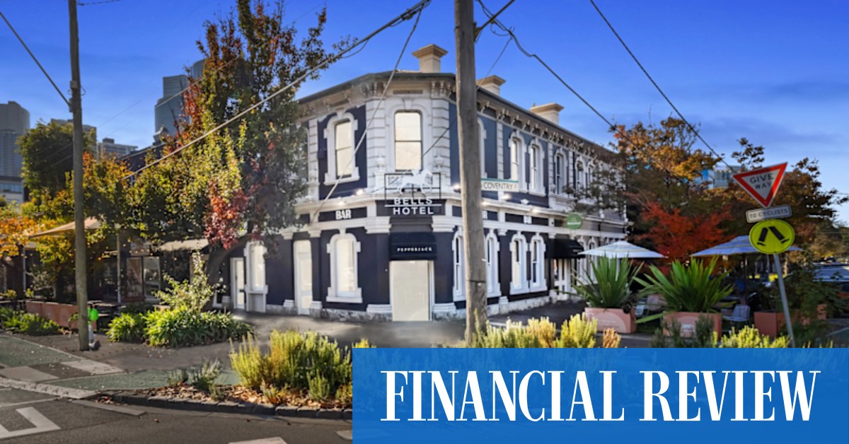 Bells Hotel sold: Peter Filipovic buys South Melbourne pub for $20 million