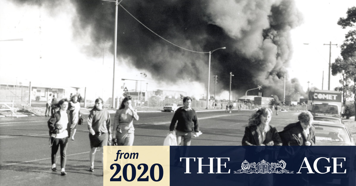 From the Archives, 1991: Black cloud smothers Melbourne from Coode ...