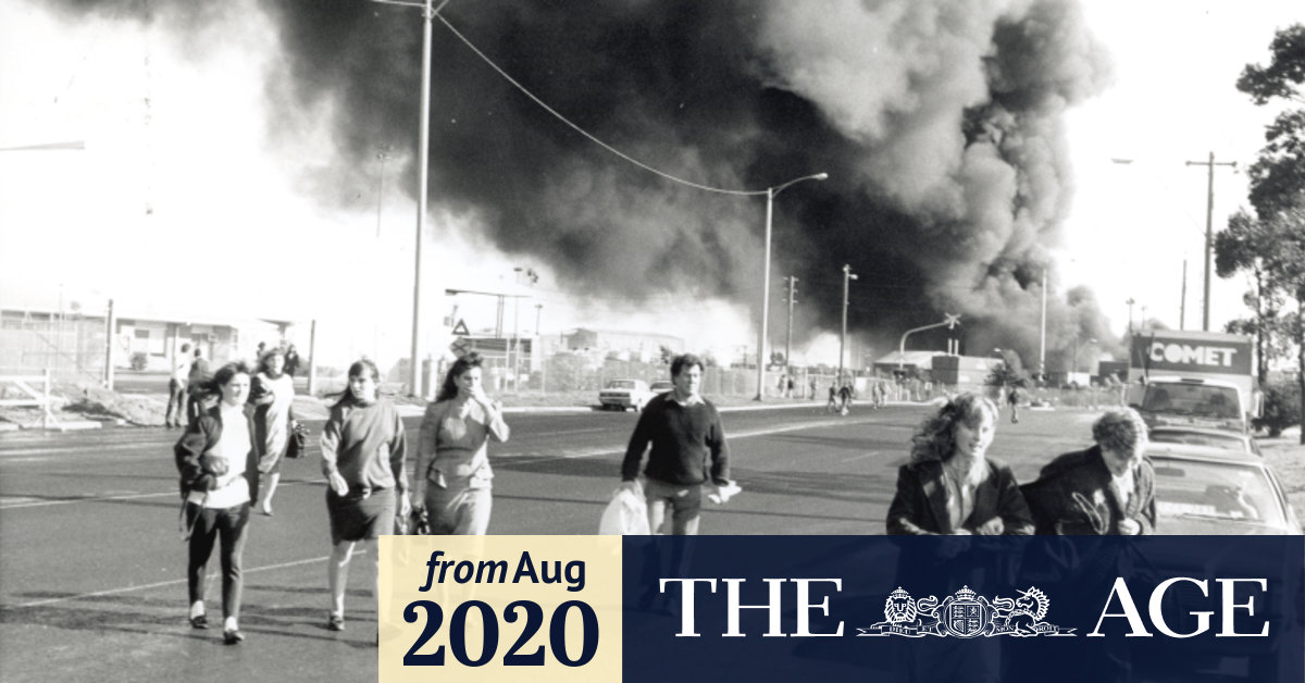 From the Archives, 1991: Black cloud smothers Melbourne from Coode ...